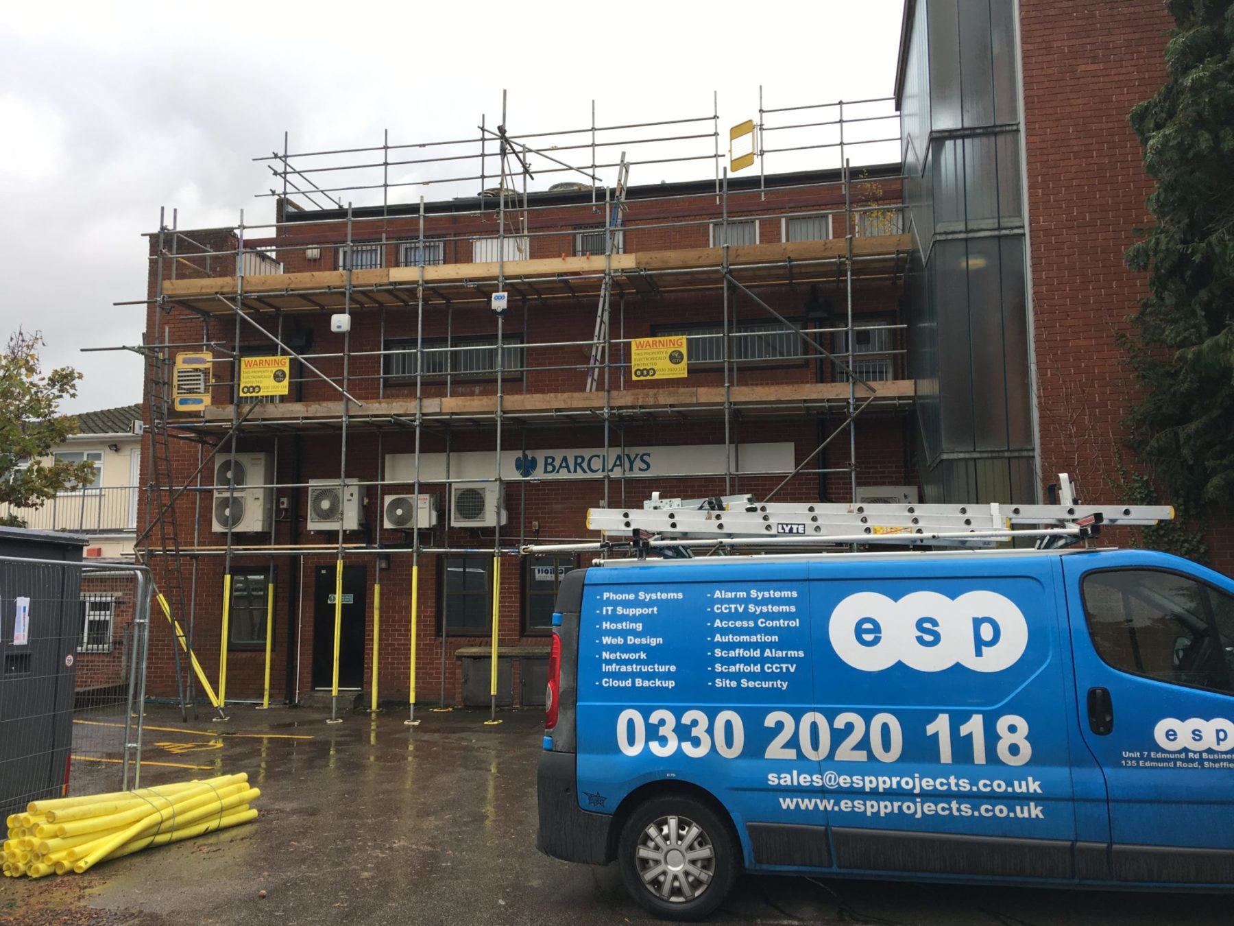 Secure Scaffolding Alarms & Systems | ESP Projects